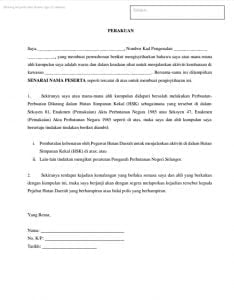 CARA MOHON PERMIT MASUK HUTAN DAN HIKING GUNUNG - KERAJAAN ONLINE