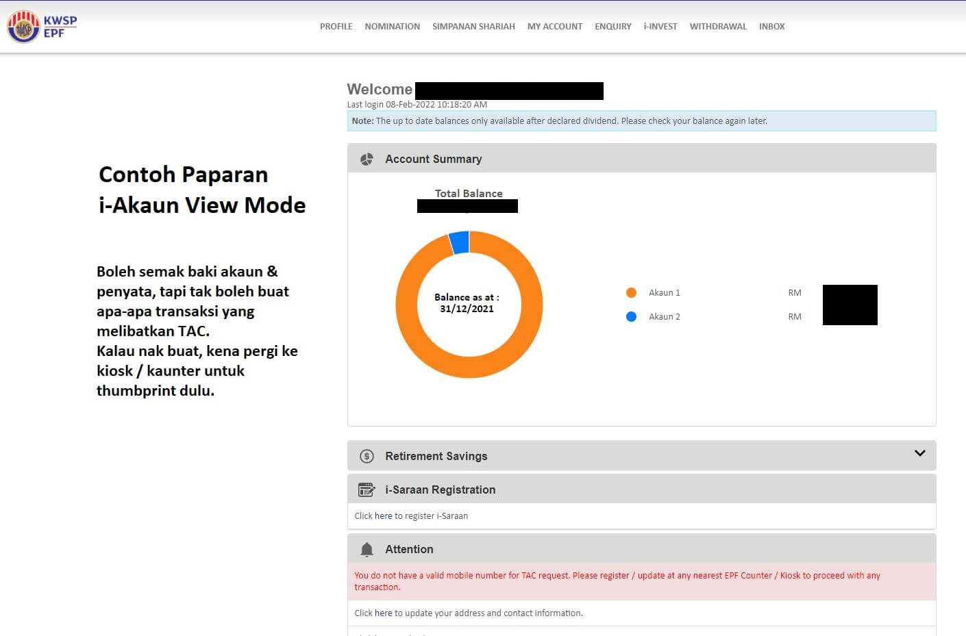 KWSP ONLINE : (CARA PENDAFTARAN/REGISTER/LOGIN/SEMAKAN DAN CHECK i ...